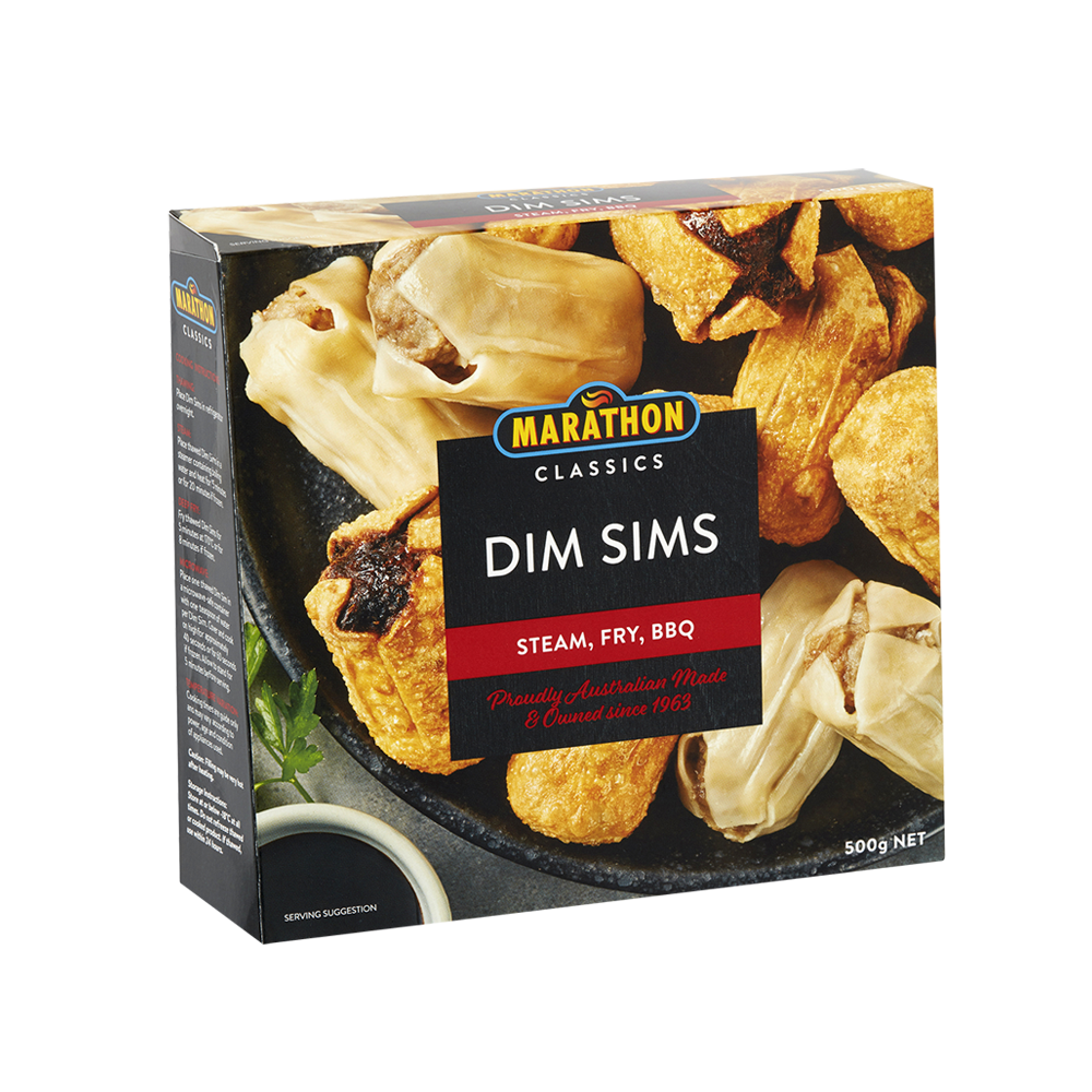 Marathon Dim Sims 500g Marathon Foods